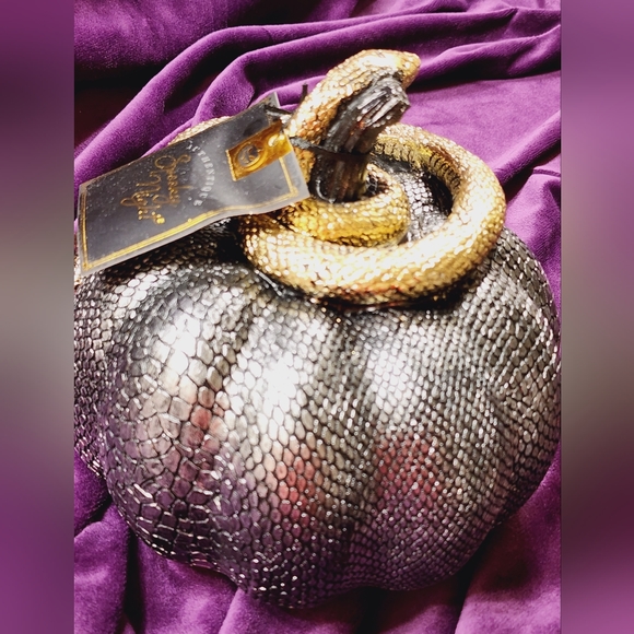 Spooky Night | Holiday | Authentique Spooky Night Snakeskin Pumpkin ...